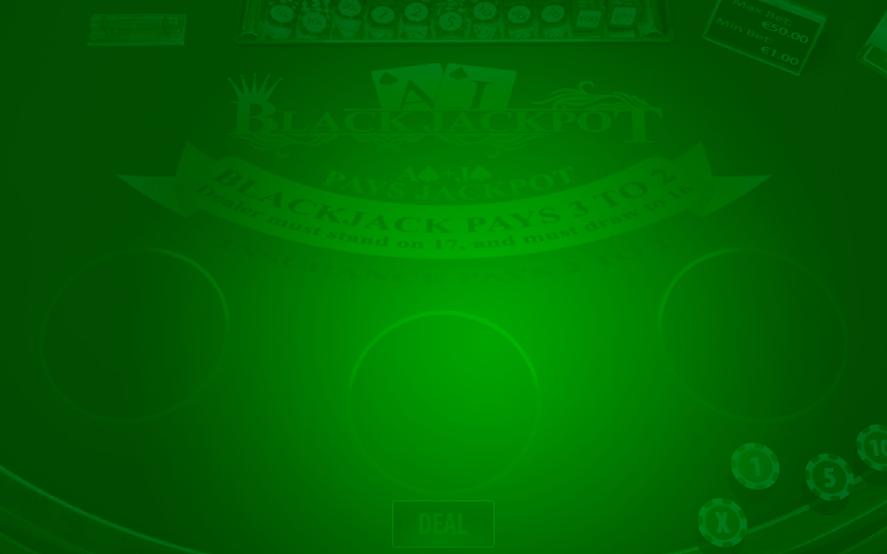 Blackjack Table Background